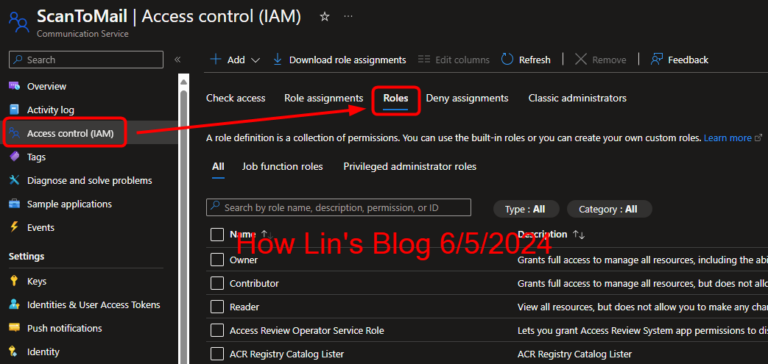 使用Azure Communication Service建立SMTP郵件發送服務 - How Lin's Blog